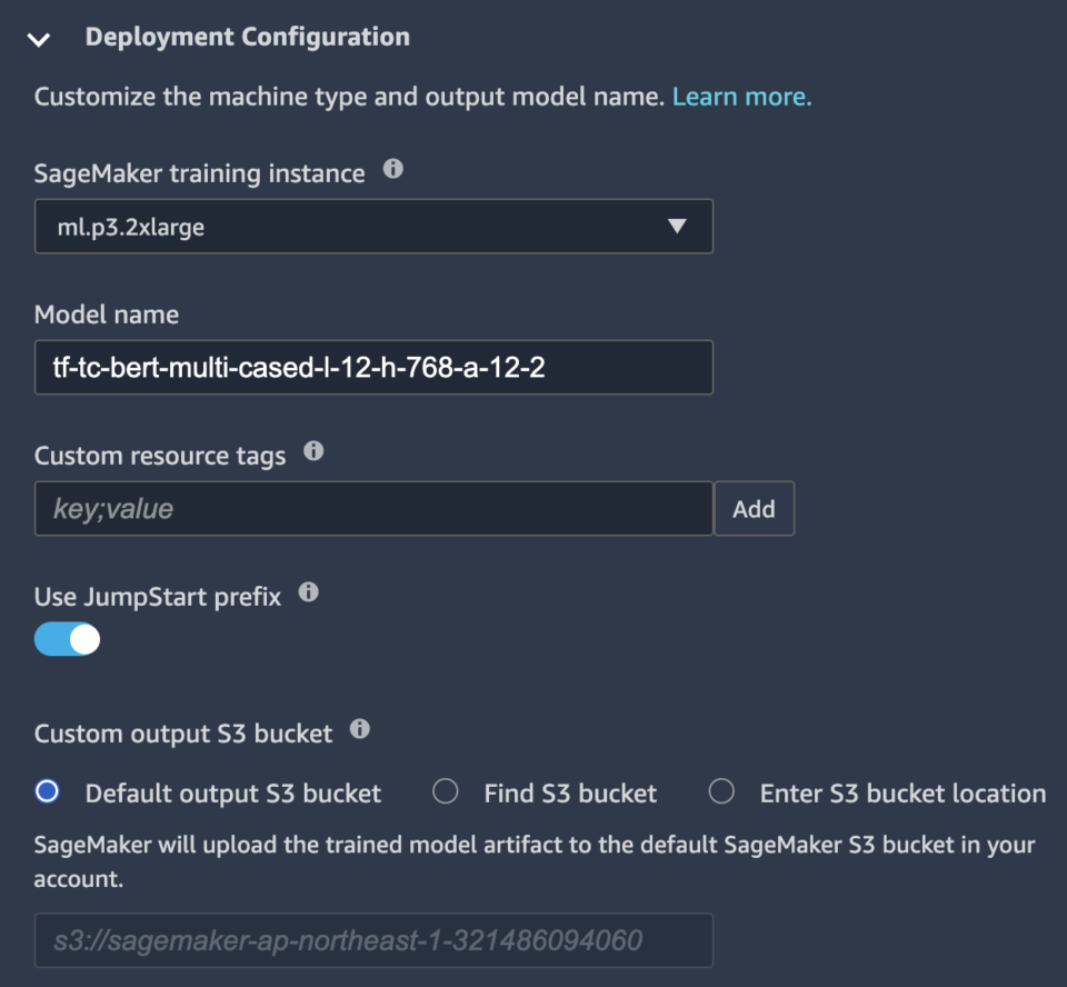 Amazon SageMaker JumpStartでBERTベースの多言語モデルをファインチューニングして日本語テキストの感情分類モデルを作成する | DevelopersIO