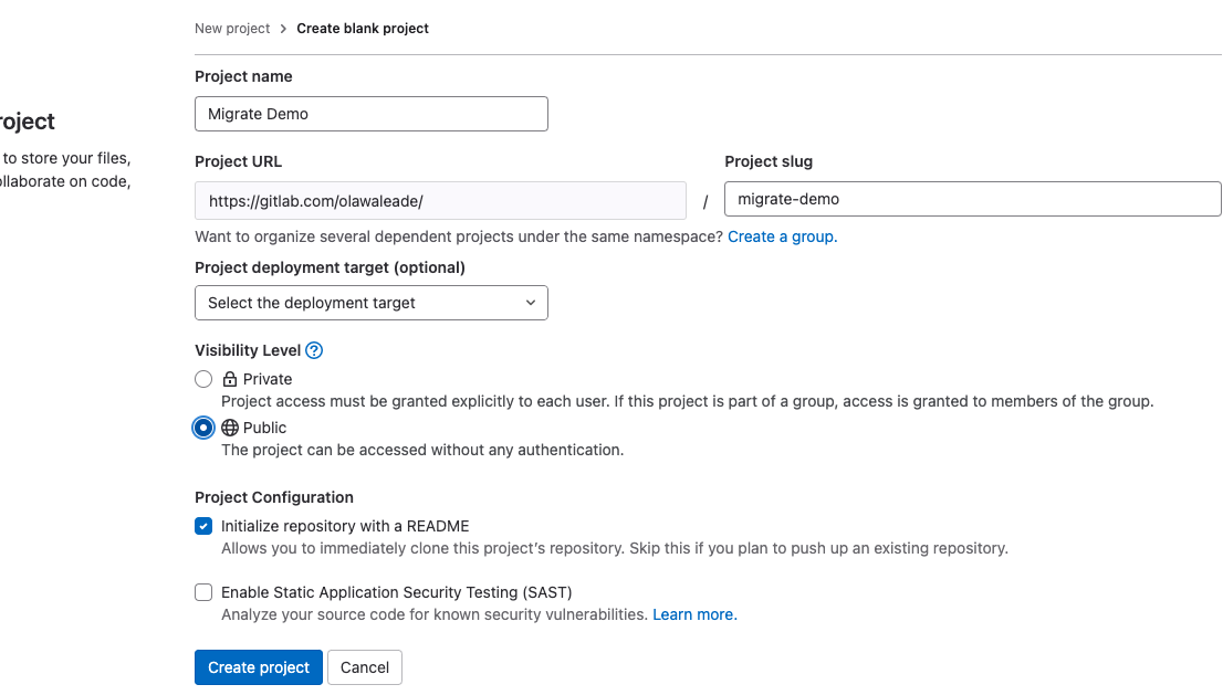 i tried migrating repository from github to gitlab | DevelopersIO