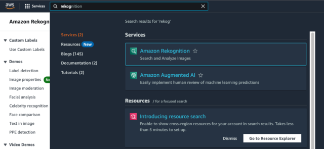 I tried to detect, analyze and compare faces using Amazon Rekognition ...