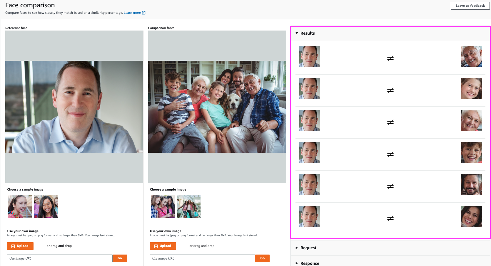 I tried to detect, analyze and compare faces using Amazon Rekognition | DevelopersIO