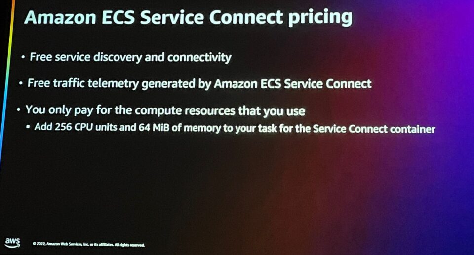 【レポート】ECSサービス間通信をシンプルにするAmazon ECS Service Connect #reinvent #CON323 | DevelopersIO