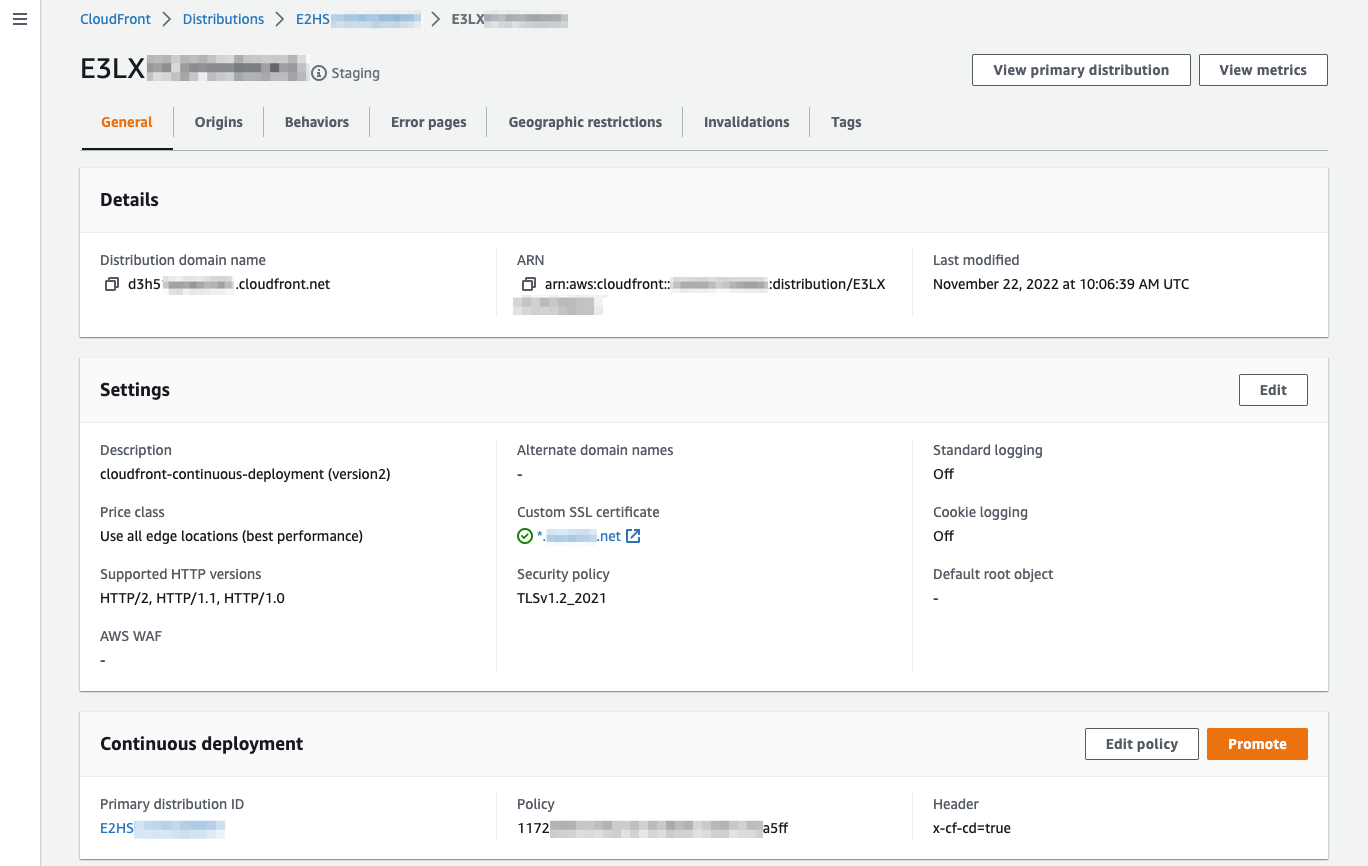 Amazon CloudFrontのContinuous DeploymentでHeader-basedな振り分けをしてみた | DevelopersIO