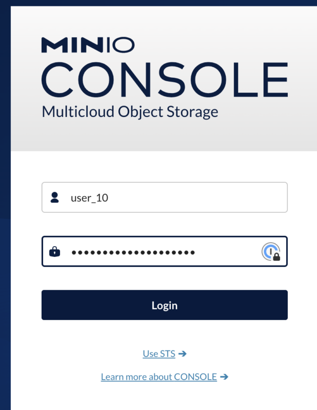 [minio]mcで複数ユーザーを一括で作成する方法 Developersio