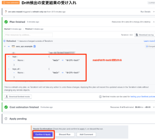 Terraform CloudでAWSリソースの手動変更を検出してみる(Drift Detection) | DevelopersIO