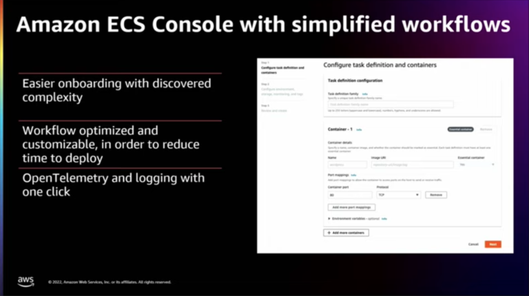 [レポート] Amazon ECS の最新情報とロードマップ #CON210 #reinvent | DevelopersIO