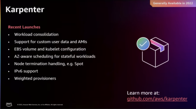 [レポート] Amazon EKS の最新情報とロードマップ #CON205 #reinvent | DevelopersIO