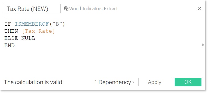 How to Use Column Level Security in Tableau | DevelopersIO