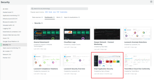 New RelicのSnyk連携機能を試してみた | DevelopersIO