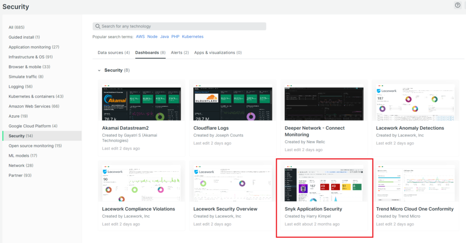 New RelicのSnyk連携機能を試してみた | DevelopersIO