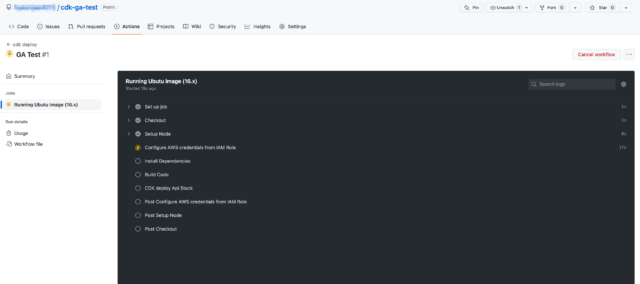 GitHub Actions를 이용해 AWS CDK를 배포해보자! | DevelopersIO