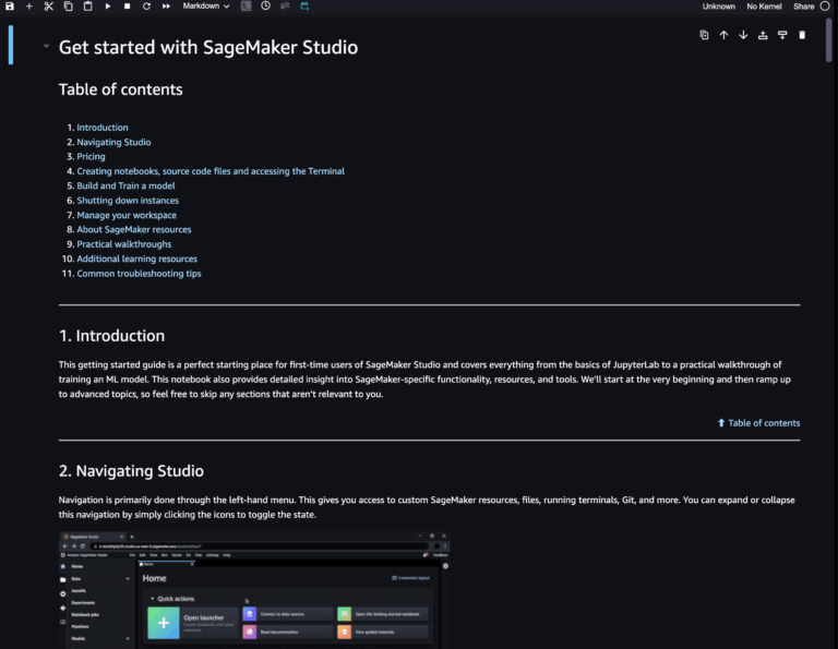 UIが一新されたAmazon SageMaker Studioの歩き方 | DevelopersIO
