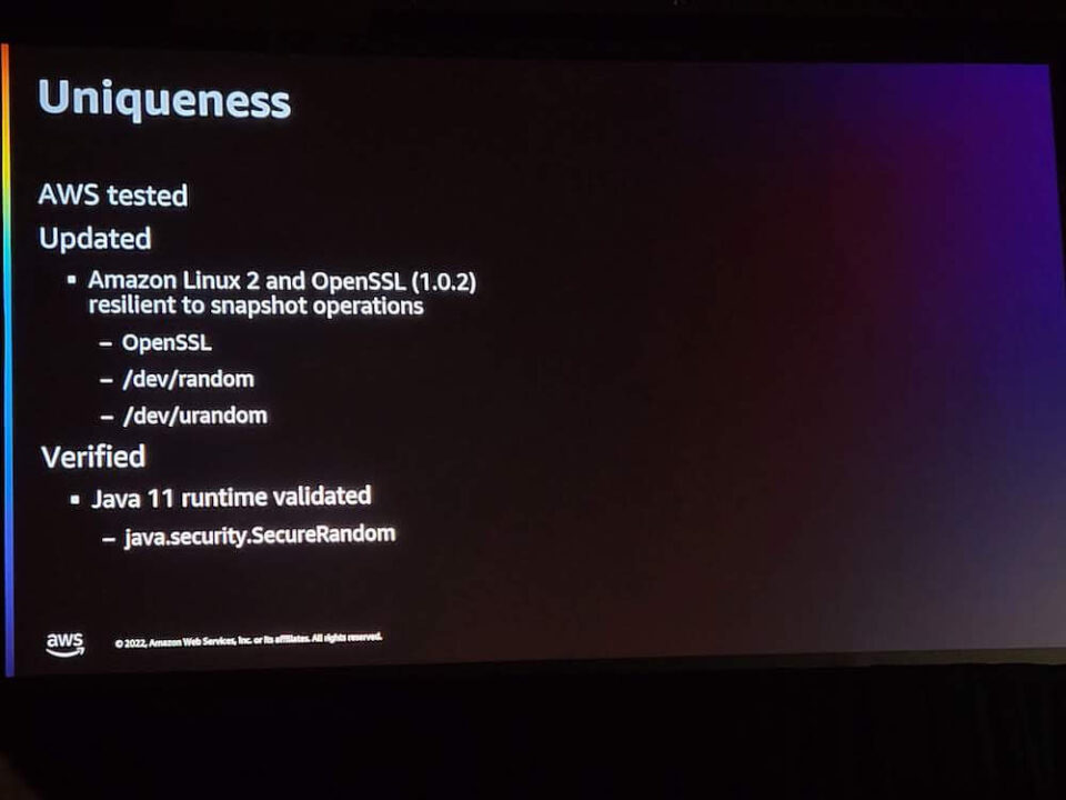 Lambdaのコールドスタートを解決するLambda SnapStartのセッションに参加してきた(SVS320) #reinvent | DevelopersIO