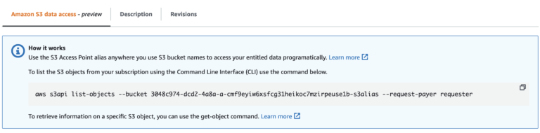 AWS Data Exchange for Amazon S3とAWS Data Exchange for AWS Lake ...