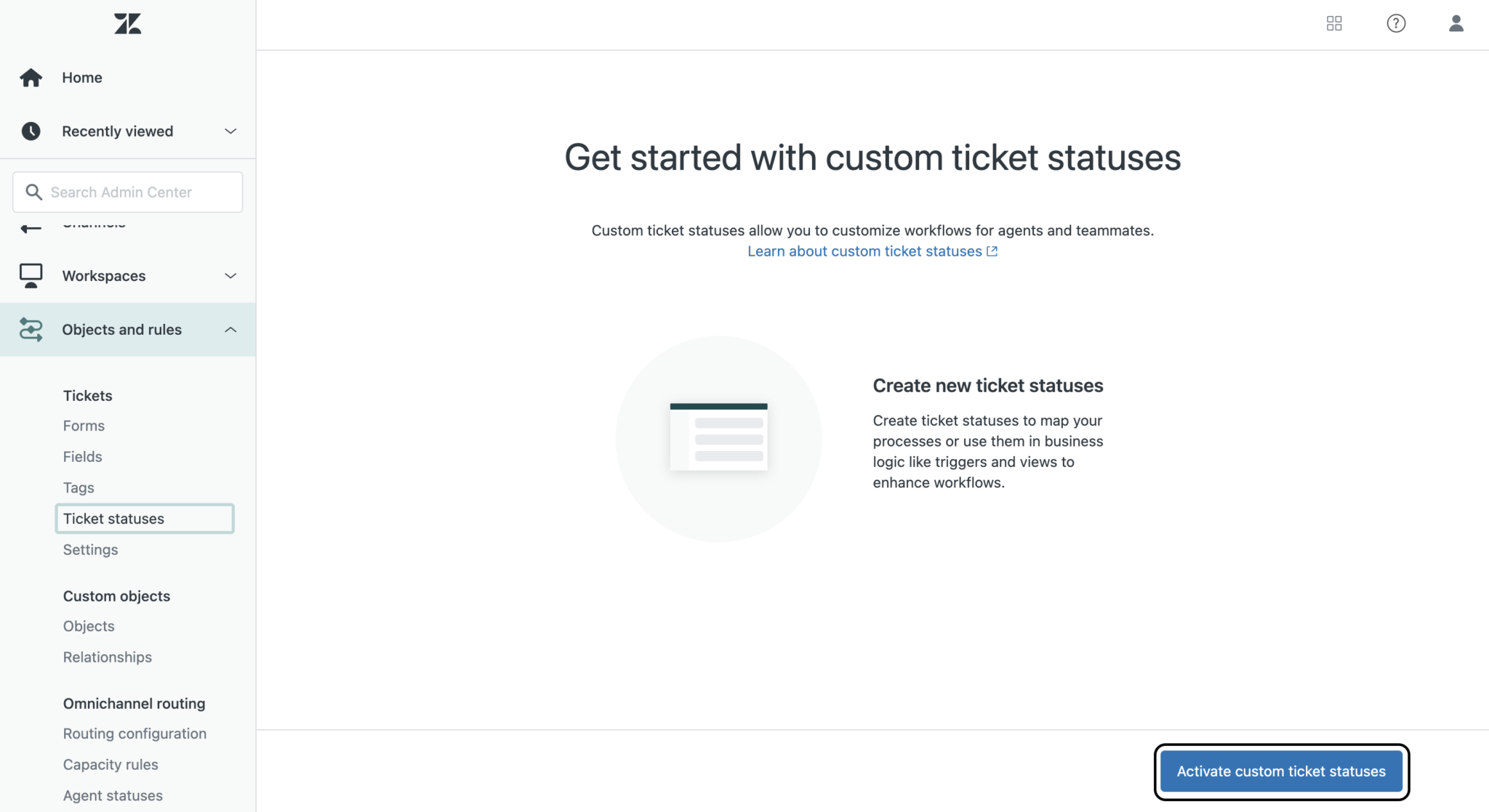 How to Create Additional New Status in Zendesk | DevelopersIO