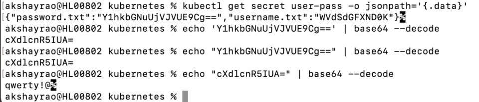 I tried to encode and decode secrets in Kubernetes cluster | DevelopersIO