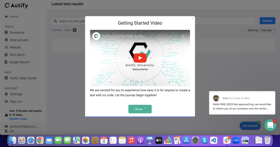 Different ways to create Autify Trial Account | DevelopersIO