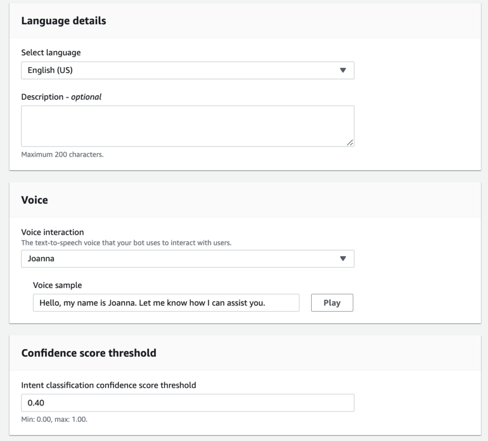 I automated chatbot designer in Amazon Lex | DevelopersIO