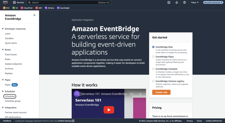 Triggering Event at specific time using Amazon EventBridge into SQS ...