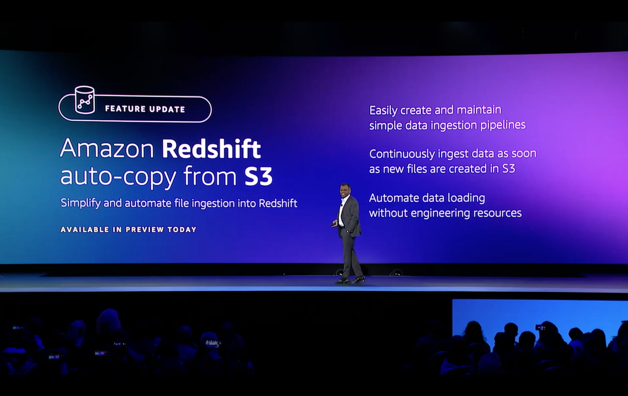 [速報] S3からの自動取り込みをサポートする Amazon Redshift auto-copy from S3 が発表されました！（preview） #reinvent ...