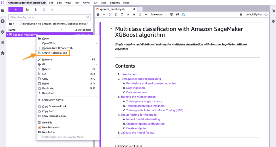 Amazon SageMaker Studio Labで作成したノートブックをそのままバッチジョブ化する | DevelopersIO
