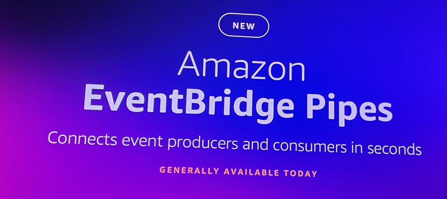 [Update]AWS Announces Amazon EventBridge Pipes#reinvent | DevelopersIO