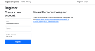 ASP.NET Core で ASP.NET Core Identity Provider for Amazon Cognito を使って Cognito ユーザープール認証機能を実装してみた ...