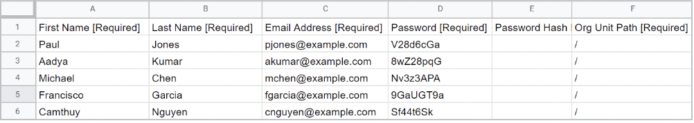 Google Cloud：CSVファイルを使用してユーザーを一括でプロビジョニングする | DevelopersIO