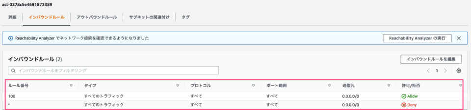 [初心者向け]VPCのメインネットワークACLとサブネットのネットワークACLの関係性について | DevelopersIO