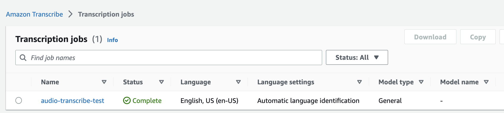 I tried to run auto identification of languages in audio file and ...