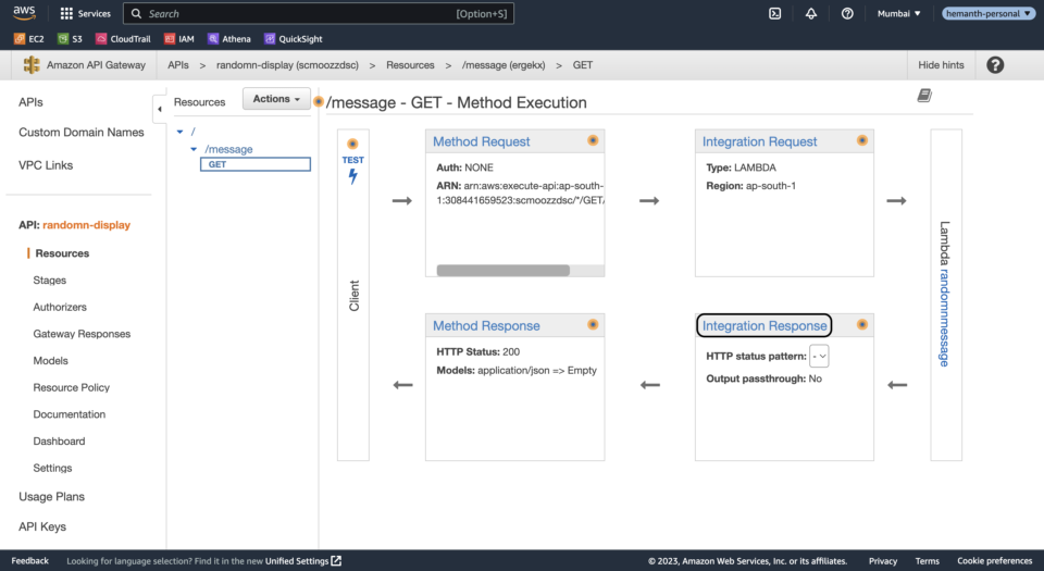 I Tried Integrating Aws Restapi With Aws Lambda Developersio
