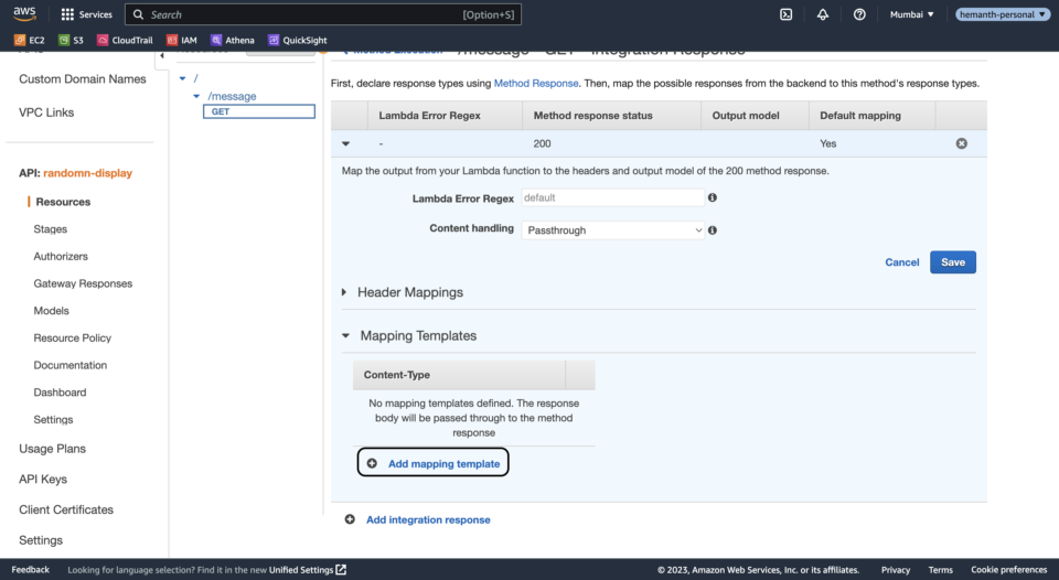 I Tried Integrating Aws Restapi With Aws Lambda Developersio
