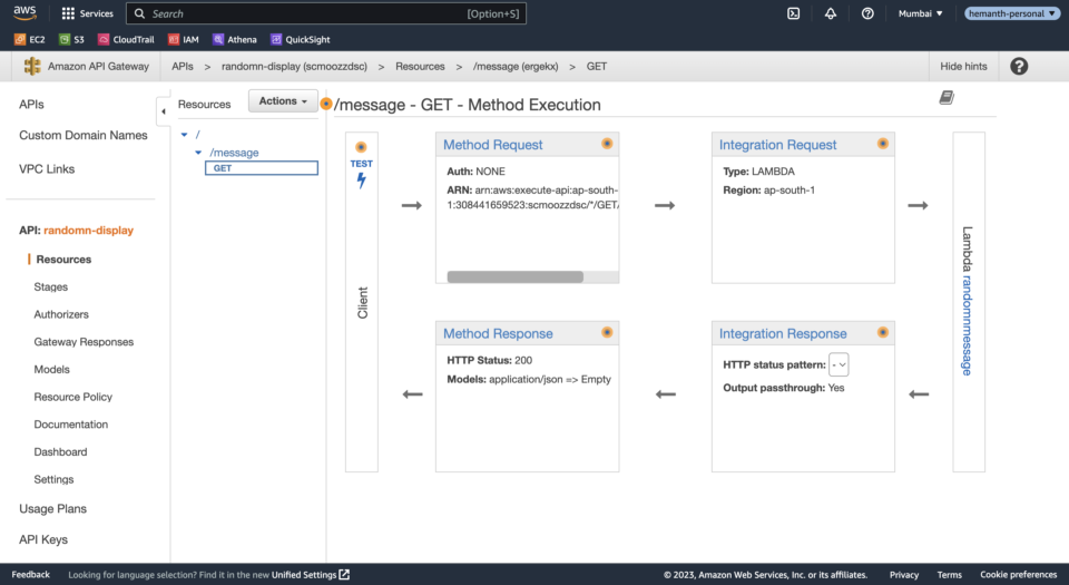 I Tried Integrating Aws Restapi With Aws Lambda Developersio