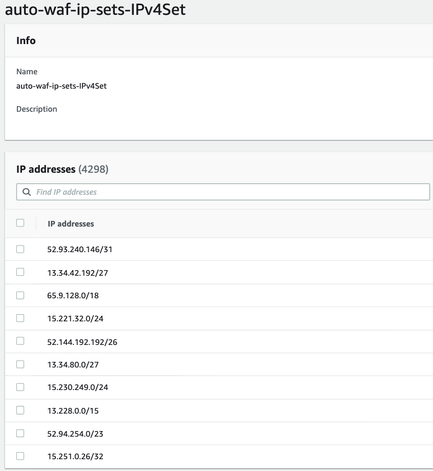 自動アップデートする AWS WAF IP セットを CloudFormation で作成してみる | DevelopersIO