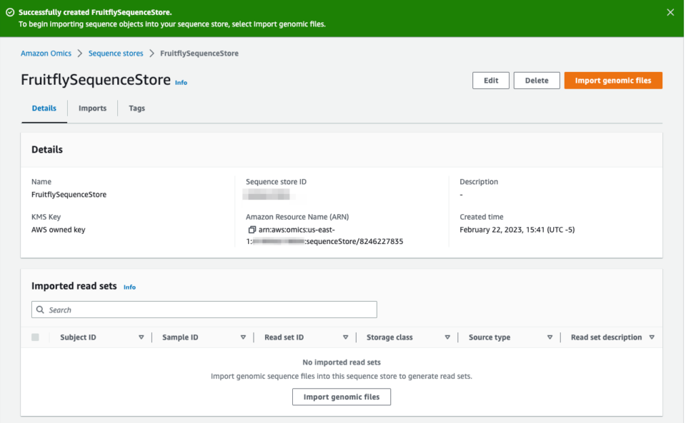 Amazon Omics入門(Omics Storageへデータ保存) | DevelopersIO