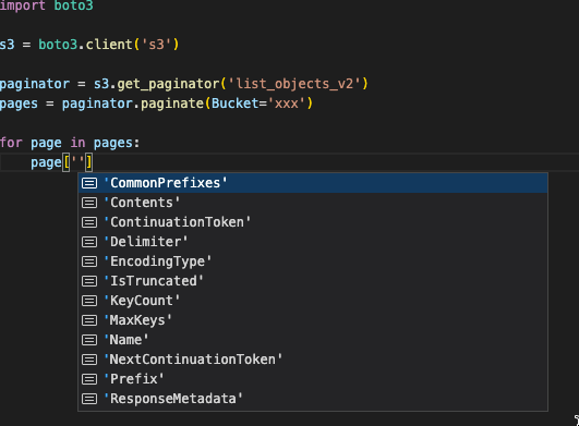 Boto3の補完を可能にするboto3-stubsを使ってみる | DevelopersIO
