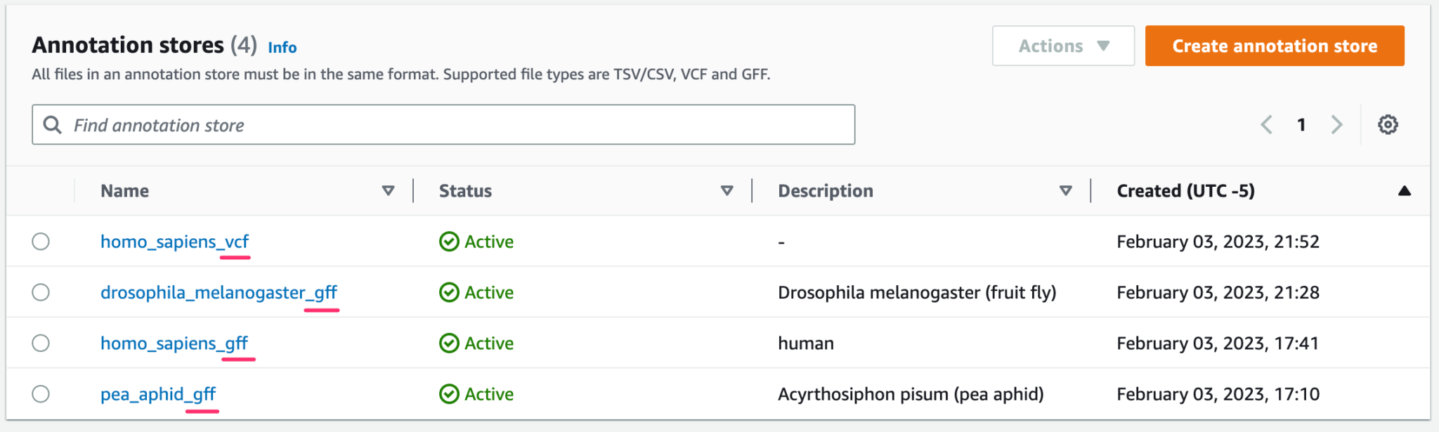 Amazon Omics Analytics のアノテーションストアへデータ保存時の関連要素を図解してみた | DevelopersIO