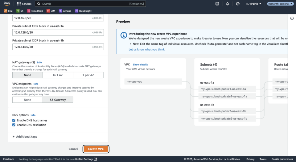 I created a VPC with both Public and Private Subnets | DevelopersIO