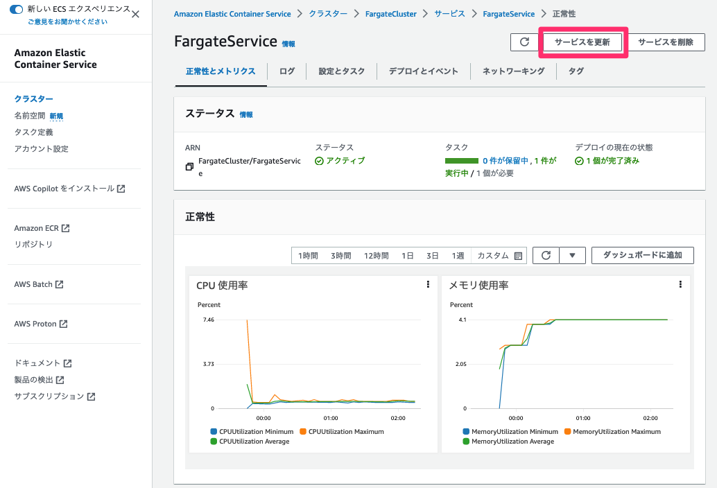 既存のECS(Fargate)にALBを追加してみる | DevelopersIO