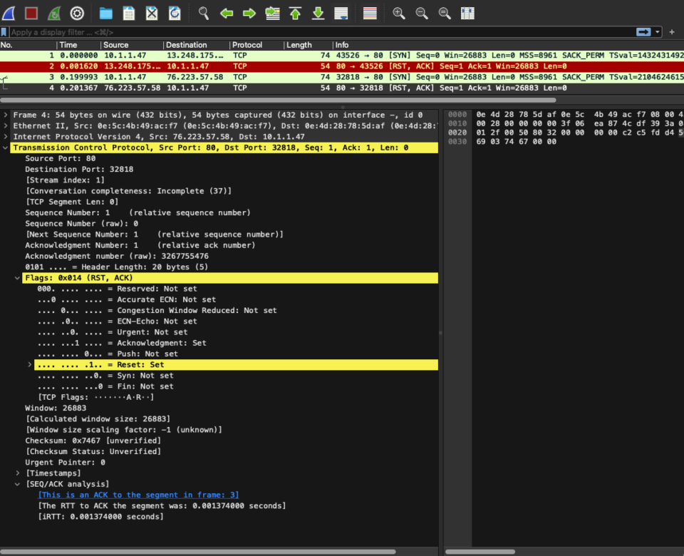 [アップデート] AWS Network Firewall のステートフルルールグループが TCP トラフィックの reject action をサポートしました | DevelopersIO