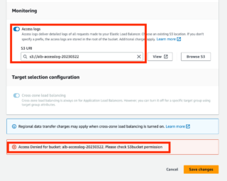 ALBのアクセスログを有効にする際、Access Deniedになった時にS3バケットで確認するポイント | DevelopersIO