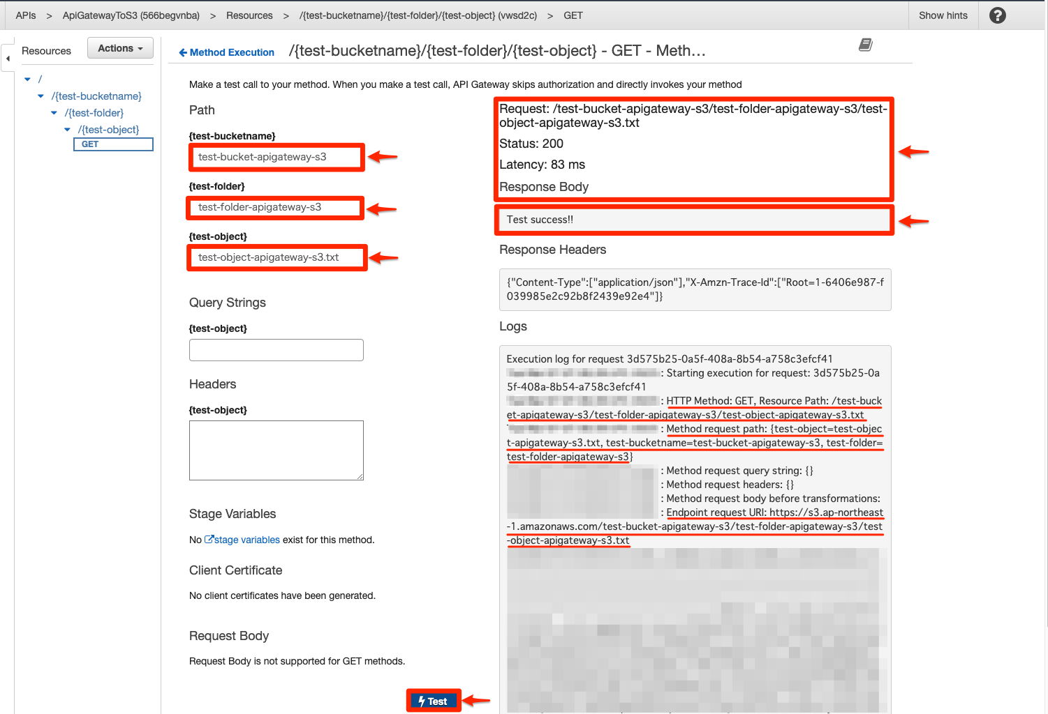 Amazon API Gateway から S3 バケットのオブジェクトを取得する際に、path parameter(パスパラメータ)を使用して取得する方法を教えてください ...