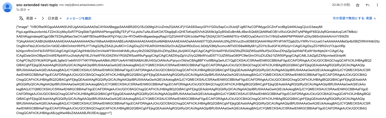 Amazon SNS Extended Client Library for Python を使って、256 KB を超えるペイロードを処理させてみた | DevelopersIO
