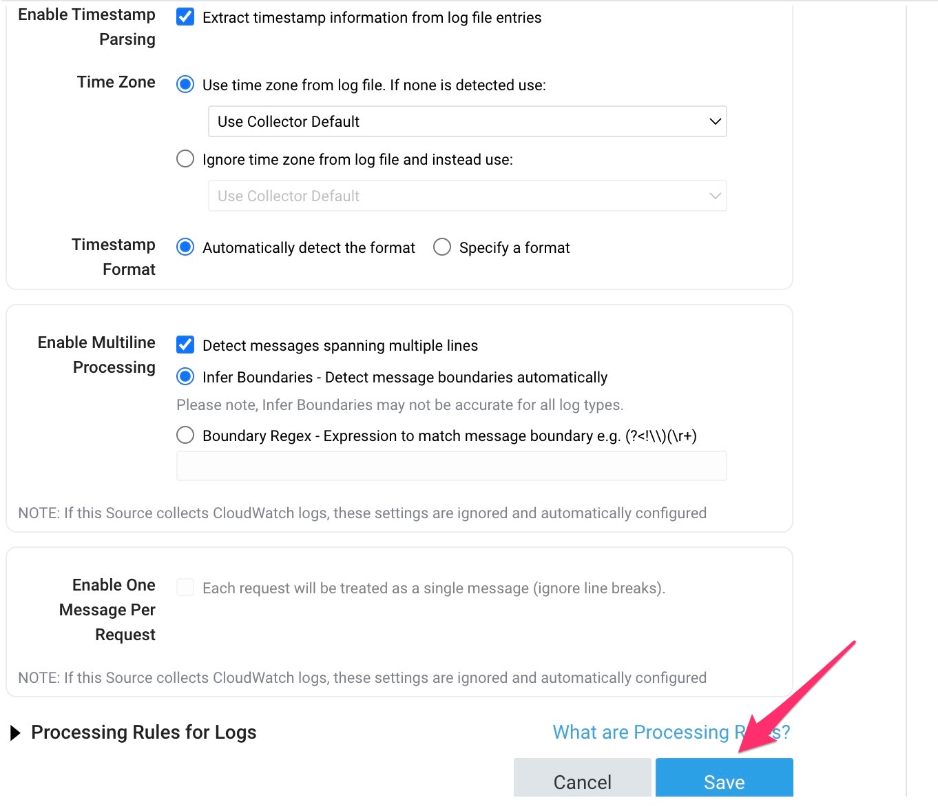 Sumo Logic に CloudWatch Logs のログを送信してみる | DevelopersIO
