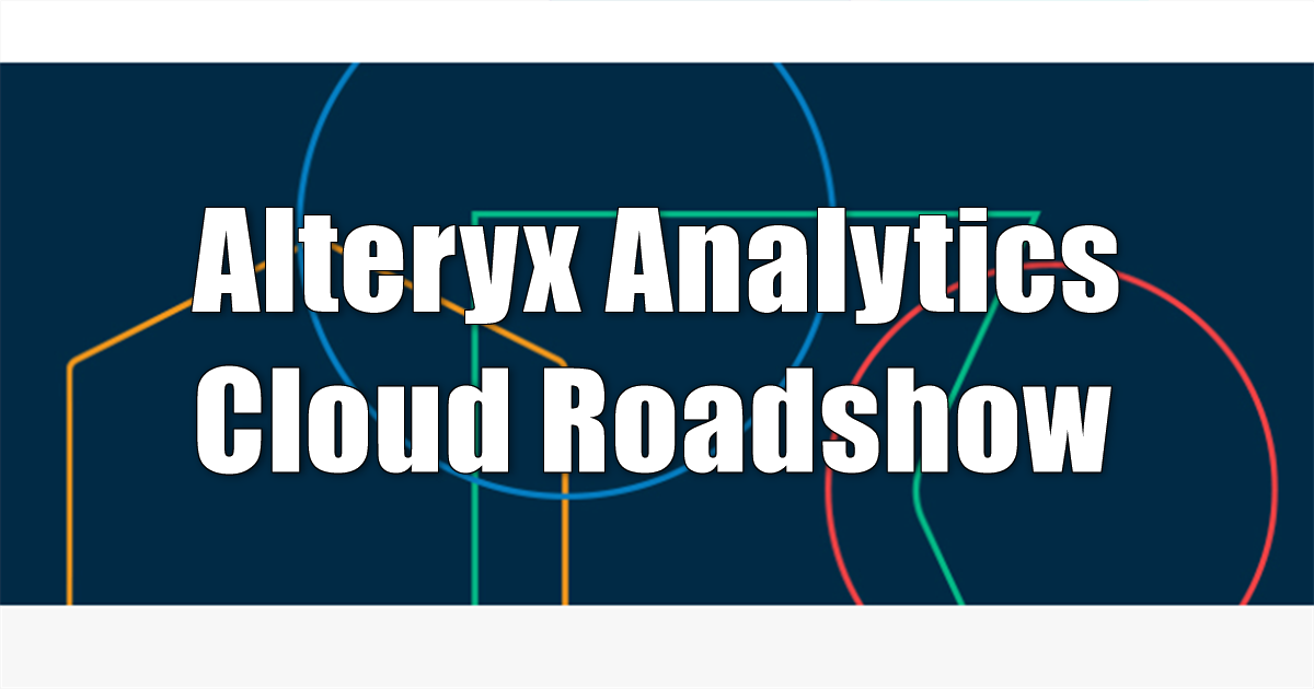 【レポート】Alteryx Analytics Cloud Roadshow が大阪でも開催されました！ | DevelopersIO
