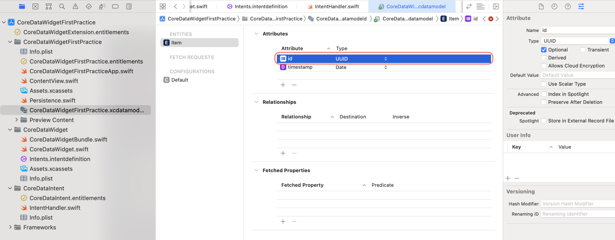 【iOS】ウィジェットとCoreDataを連携する入門〜ユーザーが構成可能なウィジェットを作成する〜 | DevelopersIO
