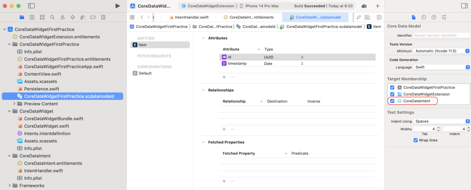【iOS】ウィジェットとCoreDataを連携する入門〜ユーザーが構成可能なウィジェットを作成する〜 | DevelopersIO