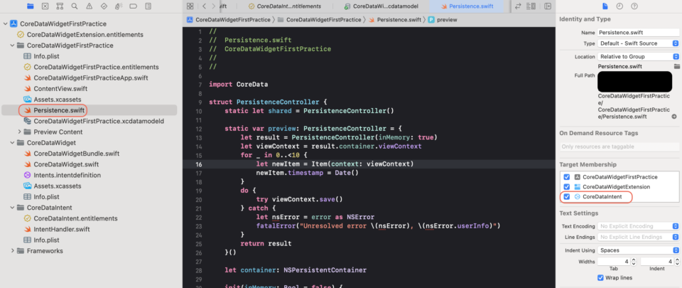 【iOS】ウィジェットとCoreDataを連携する入門〜ユーザーが構成可能なウィジェットを作成する〜 | DevelopersIO