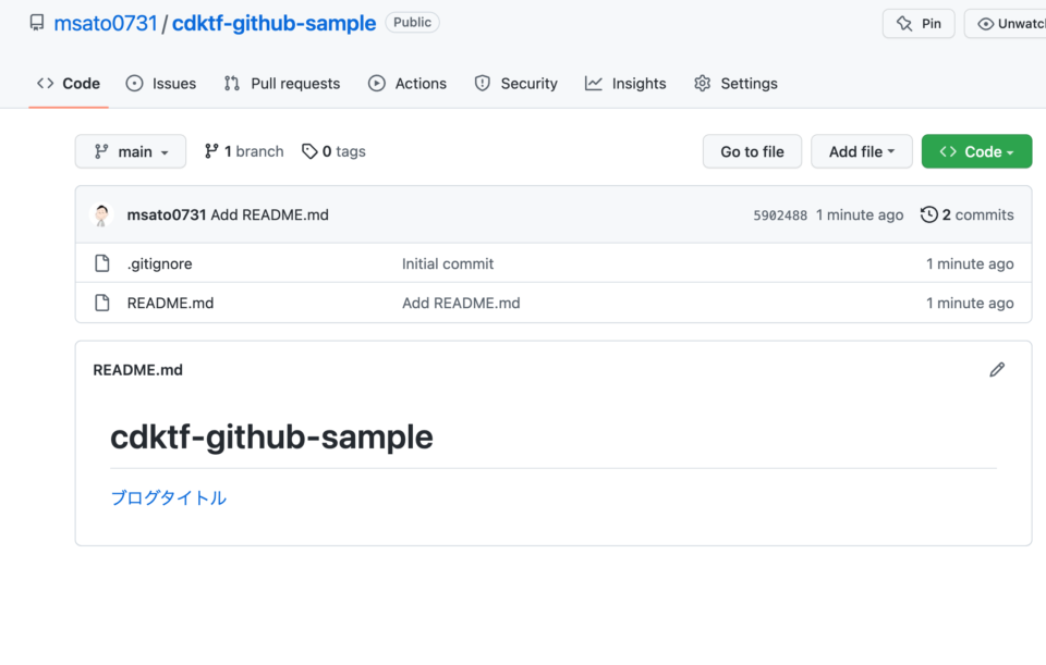 CDK for TerraformでGitHub Providerを使ってGitHubリポジトリを作成してみる | DevelopersIO