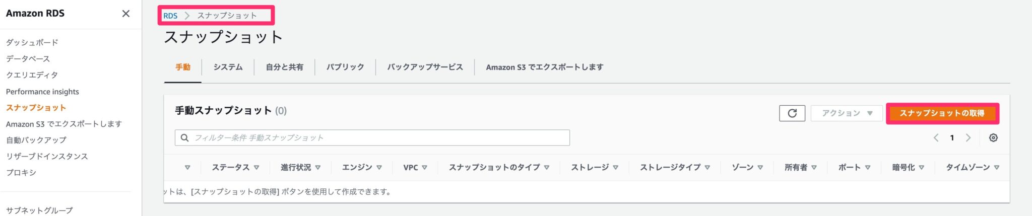 【security Hub修復手順】 Rds3 Rds Db インスタンスでは、保管中の暗号化が有効になっている必要があります