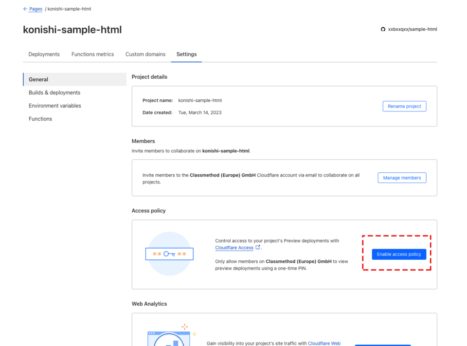 Cloudflare Pages のドメイン *.pages.dev にアクセス制限をかける | DevelopersIO